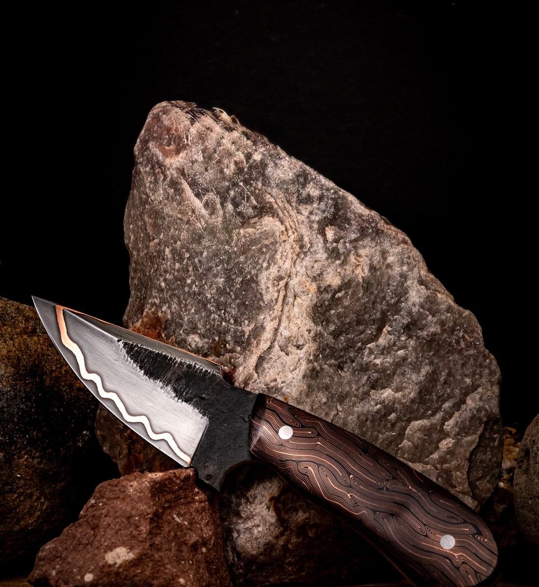 Copper Cu-Mai Knife - 80CrV2 Steel | Heritage Designs – Heritage ...
