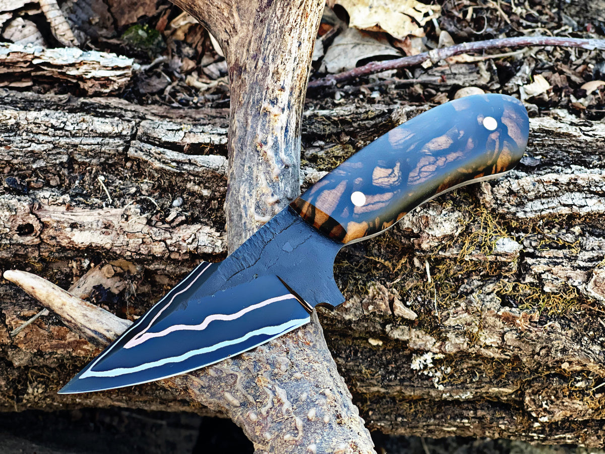 Copper and Nickel Hunter Knife - 9 Layer | Heritage Designs – Heritage ...