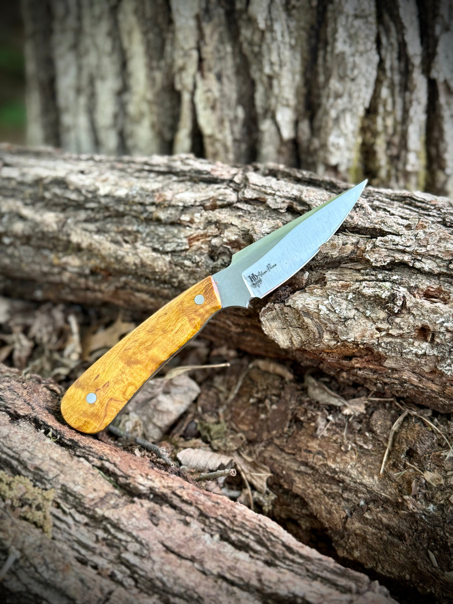 Golden Hunter Knife - Masur Birch | Heritage Designs – Heritage Designs ...